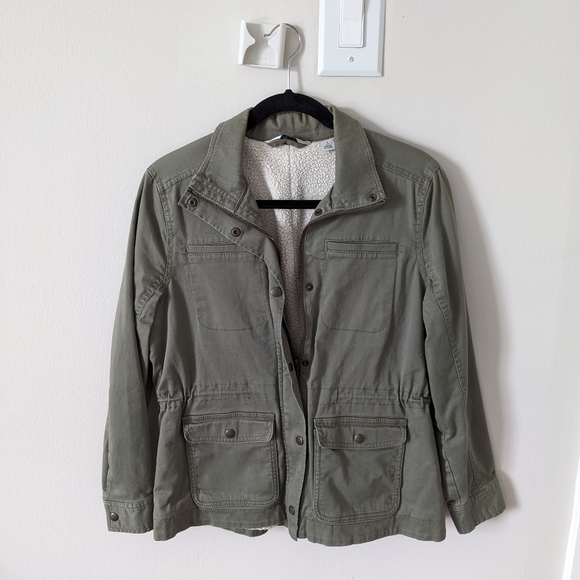 L.L. Bean | Jackets & Coats | Ll Bean Sherpa Lined Utility Jacket | Poshmark